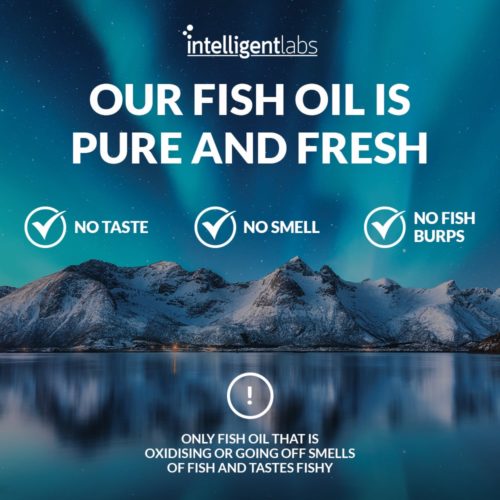 Pure Omega 3 Fish Oil Supplement - Intelligent Labs