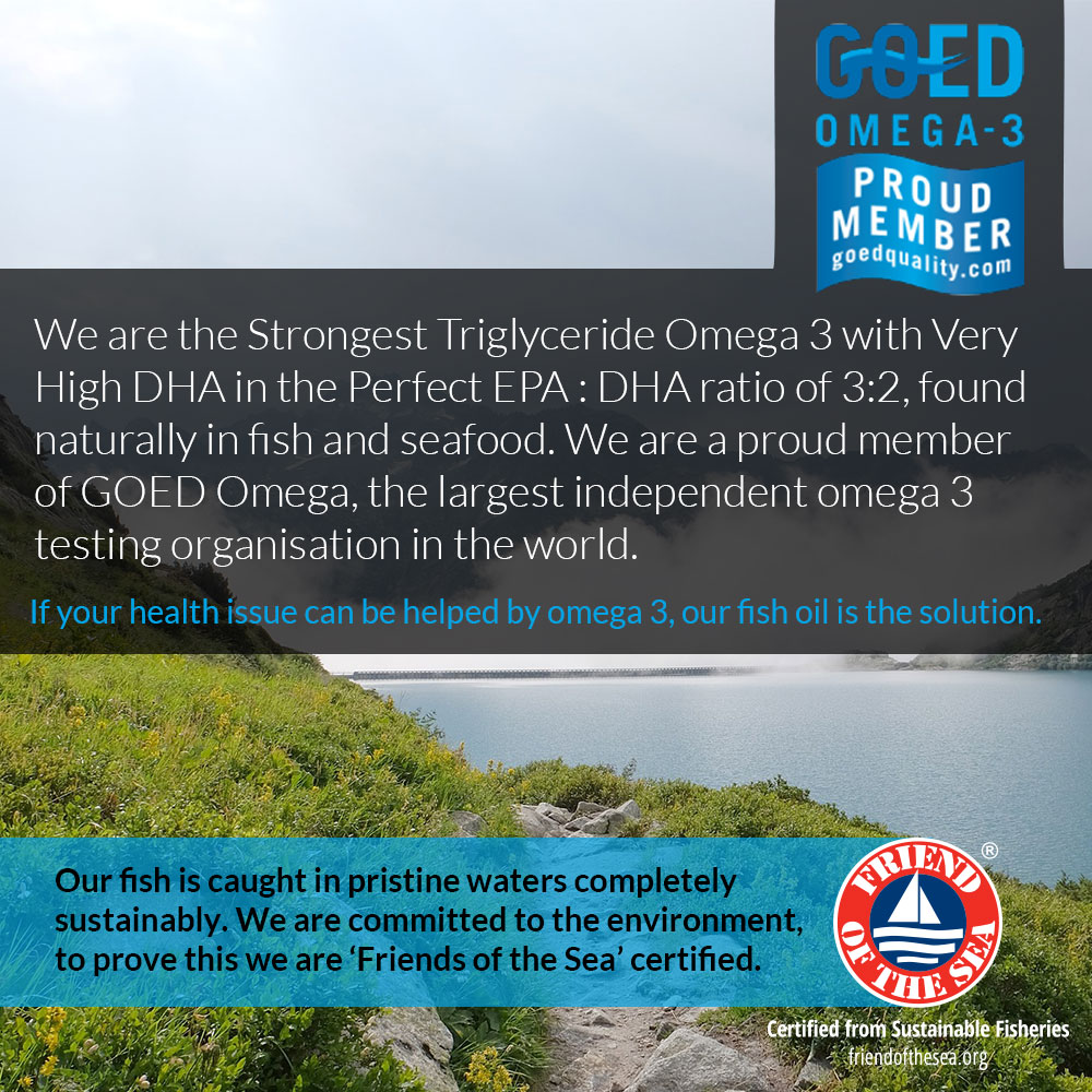 Pure Omega 3 Fish Oil Supplement - Intelligent Labs