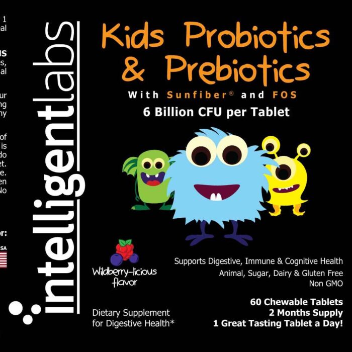 The Best Kids' Probiotics with Prebiotics - Intelligent Labs