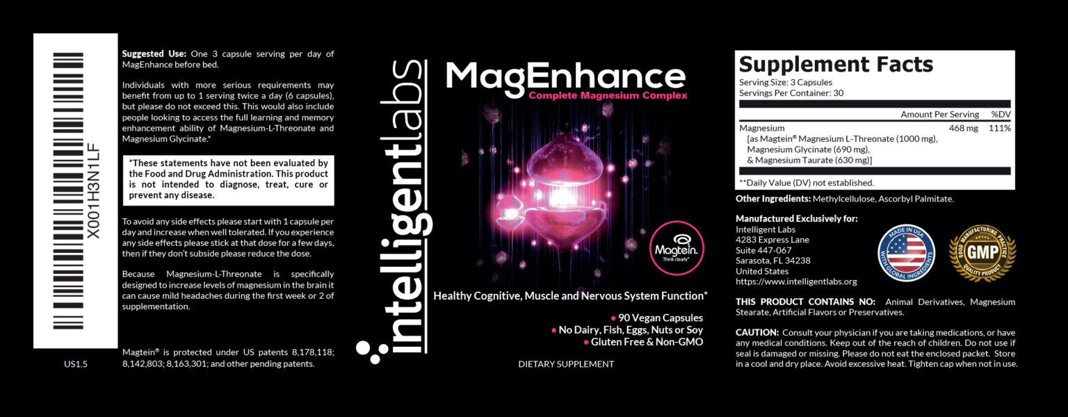 MagEnhance: the Best Magnesium Complex - Intelligent Labs