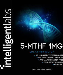 1MG 5MTHF L-Methylfolate Quatrefolic Acid - Intelligent Labs